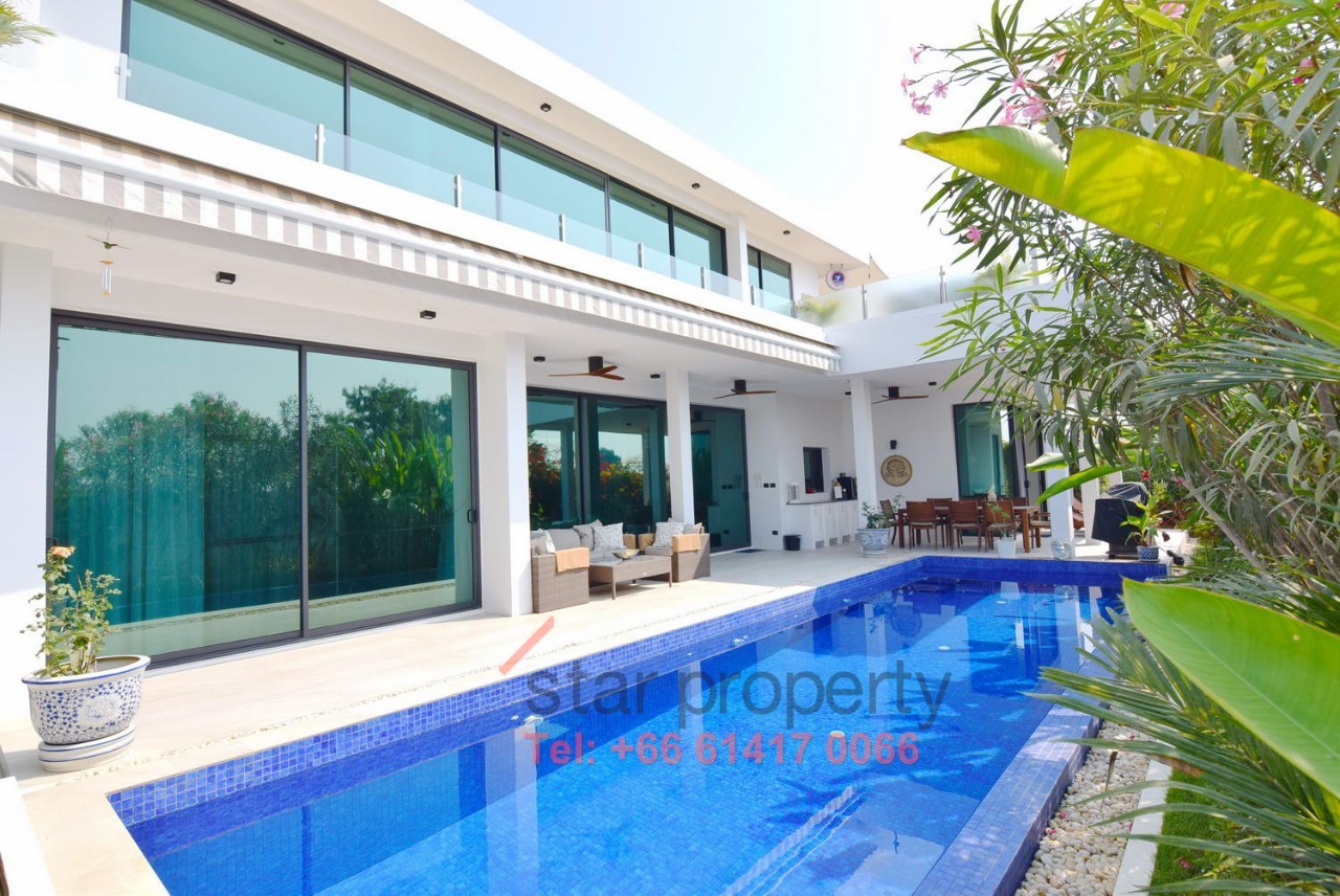 Stunning 2-Storey Pool With Mountain Views at Lalua Hua Hin Soi Hua ...