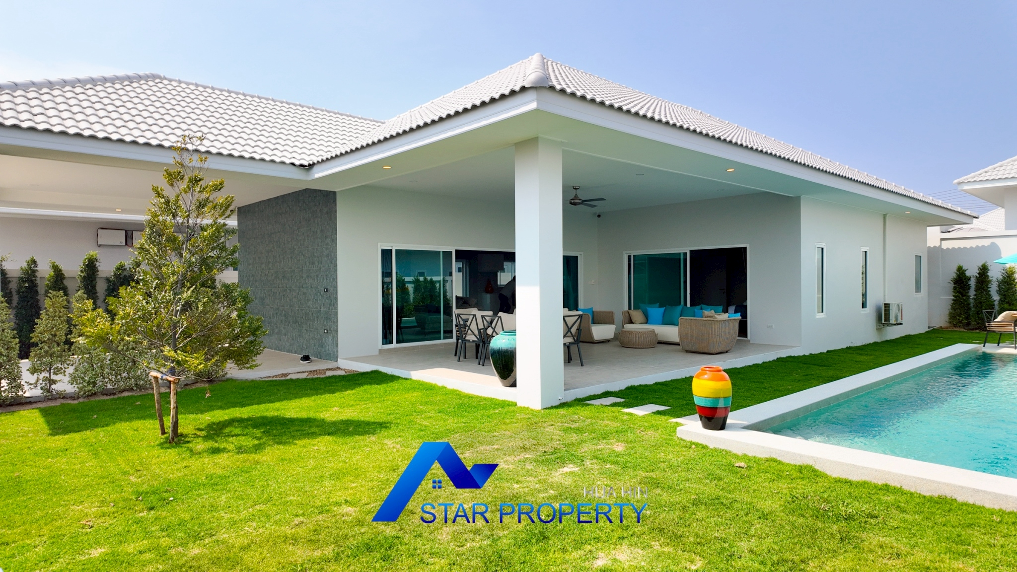Brand New Modern 3 Bedrooms Pool Villa with Spacious Outdoor Living in ...
